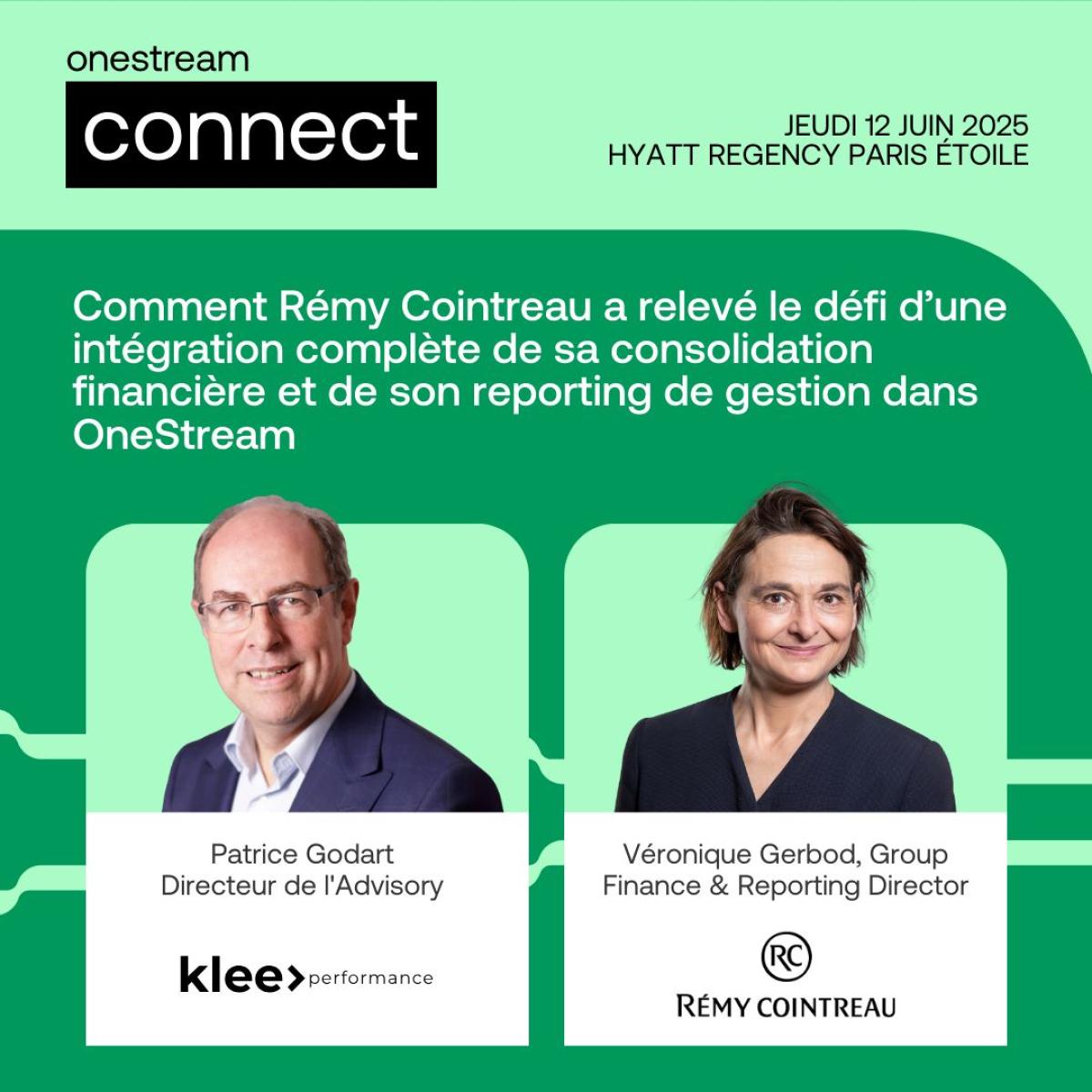 EVENT | Klee Performance, Flagship Sponsor du OneStream Connect 2025 | Klee Group